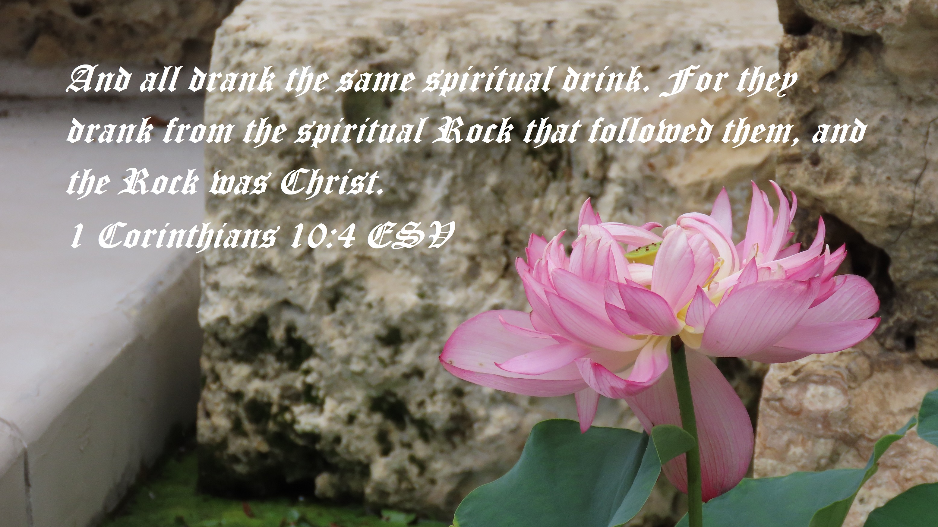 “Jesus Christ Our Rock” – "Common Sense Of Miracles" "Christian ...