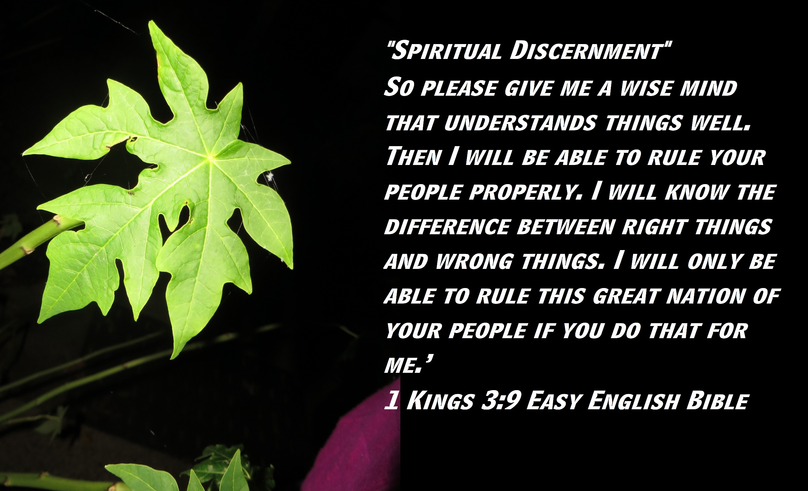 “Spiritual Discernment” – "Common Sense Of Miracles" "Christian ...