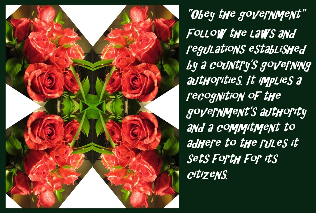 “Obey the Government” – "Common Sense Of Miracles" "Christian National ...