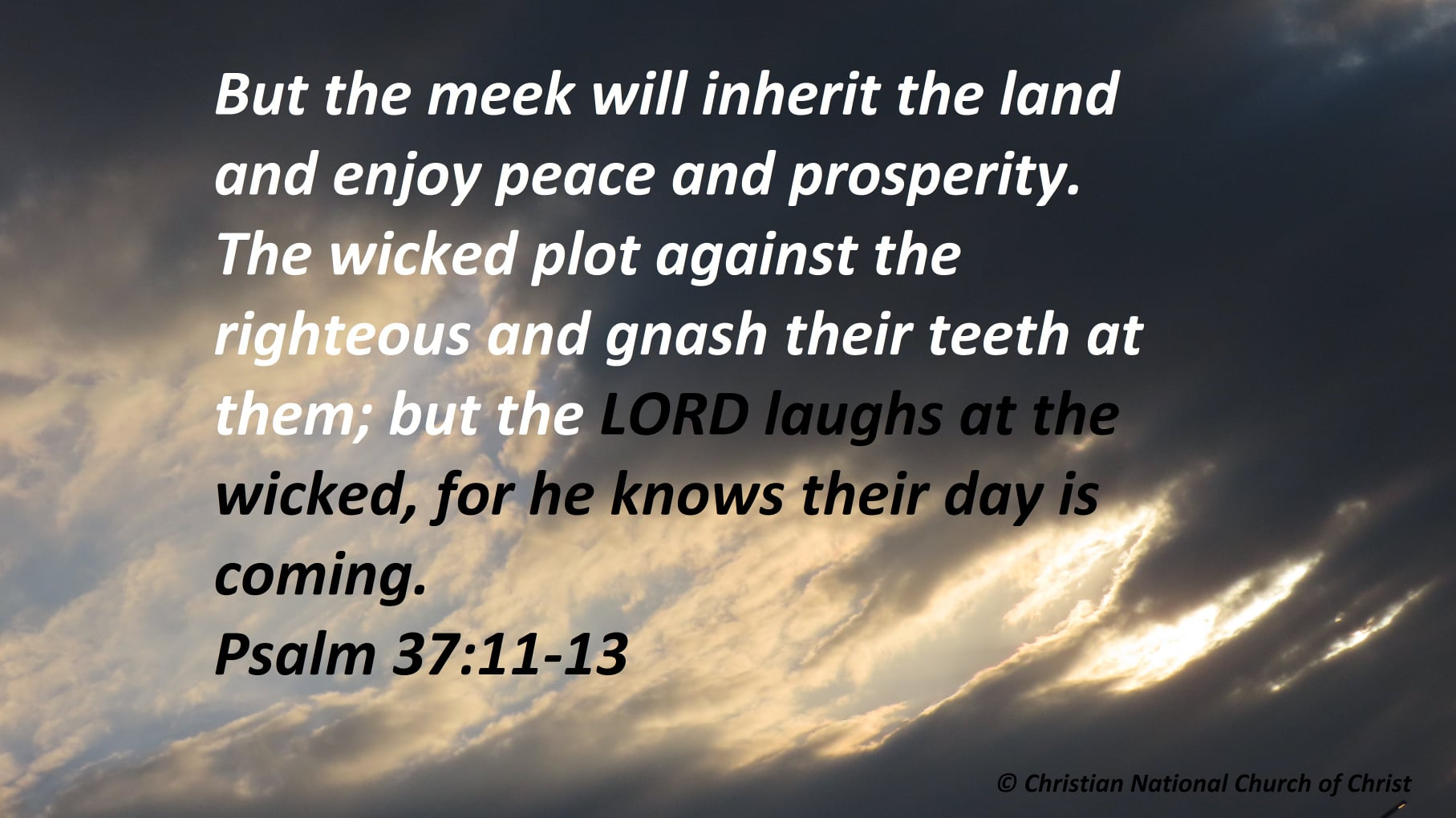 “God Laughs! He Reigns!”” – "Common Sense Of Miracles" "Christian ...