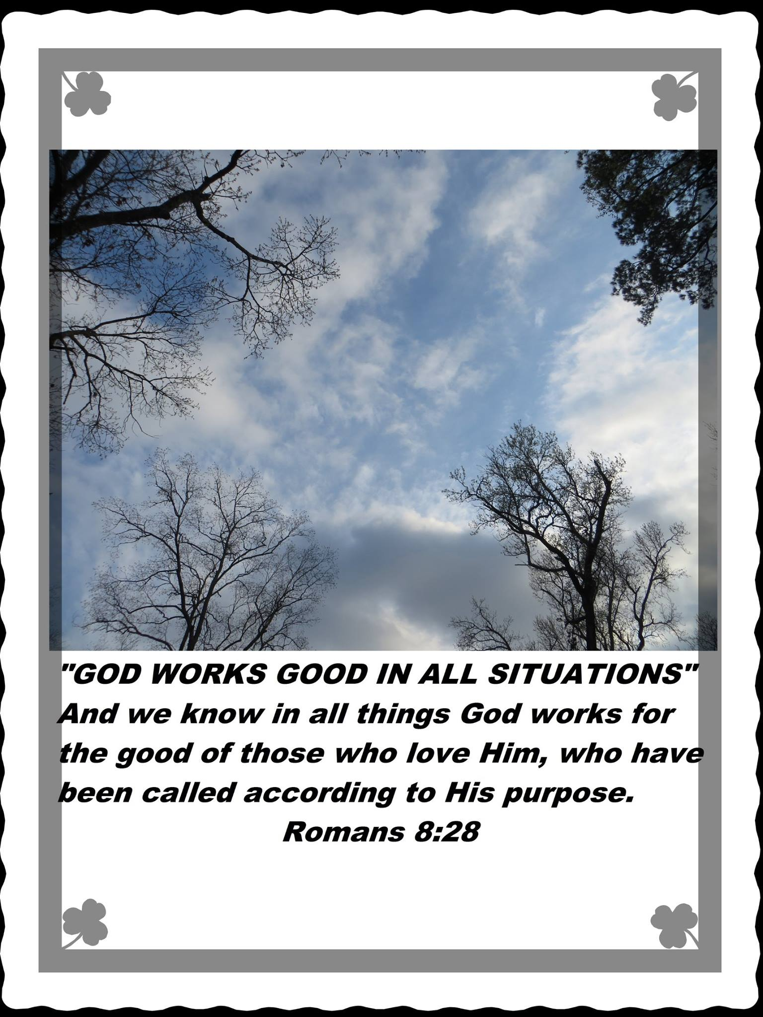 “God Works In All Situations” – "Common Sense Of Miracles" "Christian ...