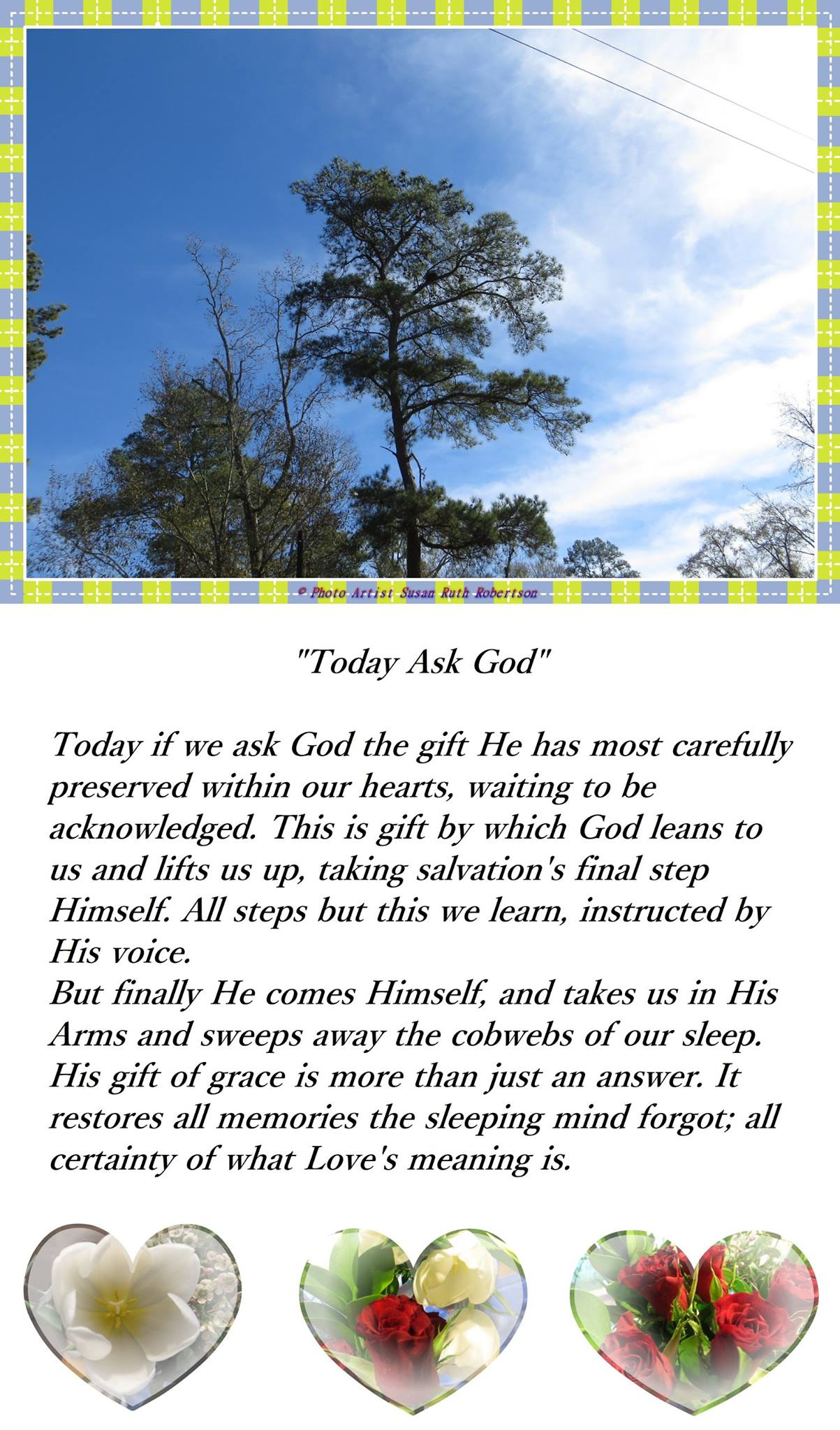“Today Ask God” – "Common Sense Of Miracles" "Christian National Church ...