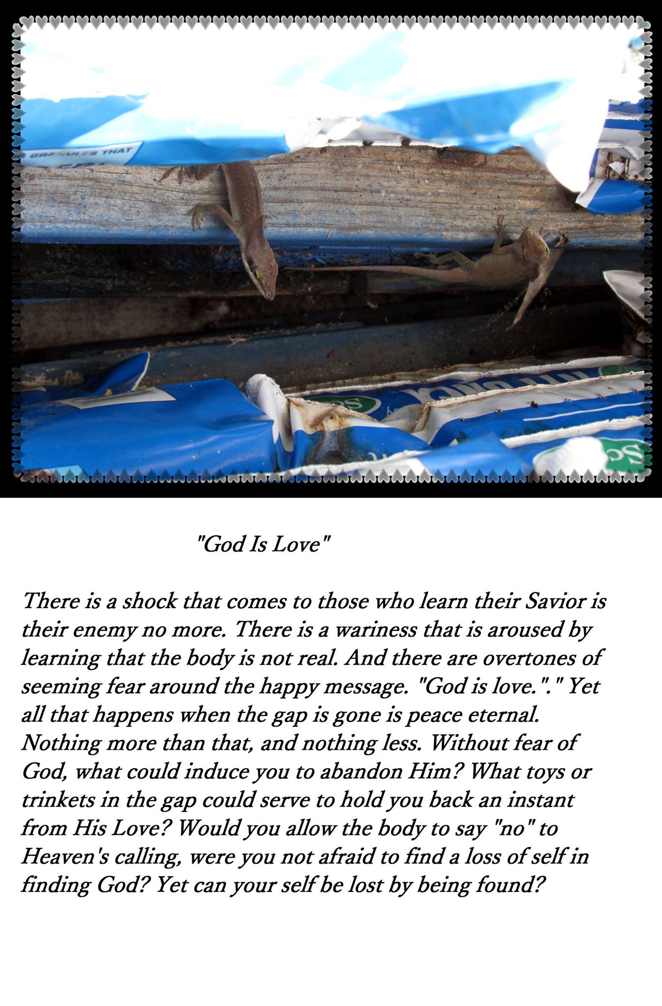 “God Is Love” – "Common Sense Of Miracles" "Christian National Church ...
