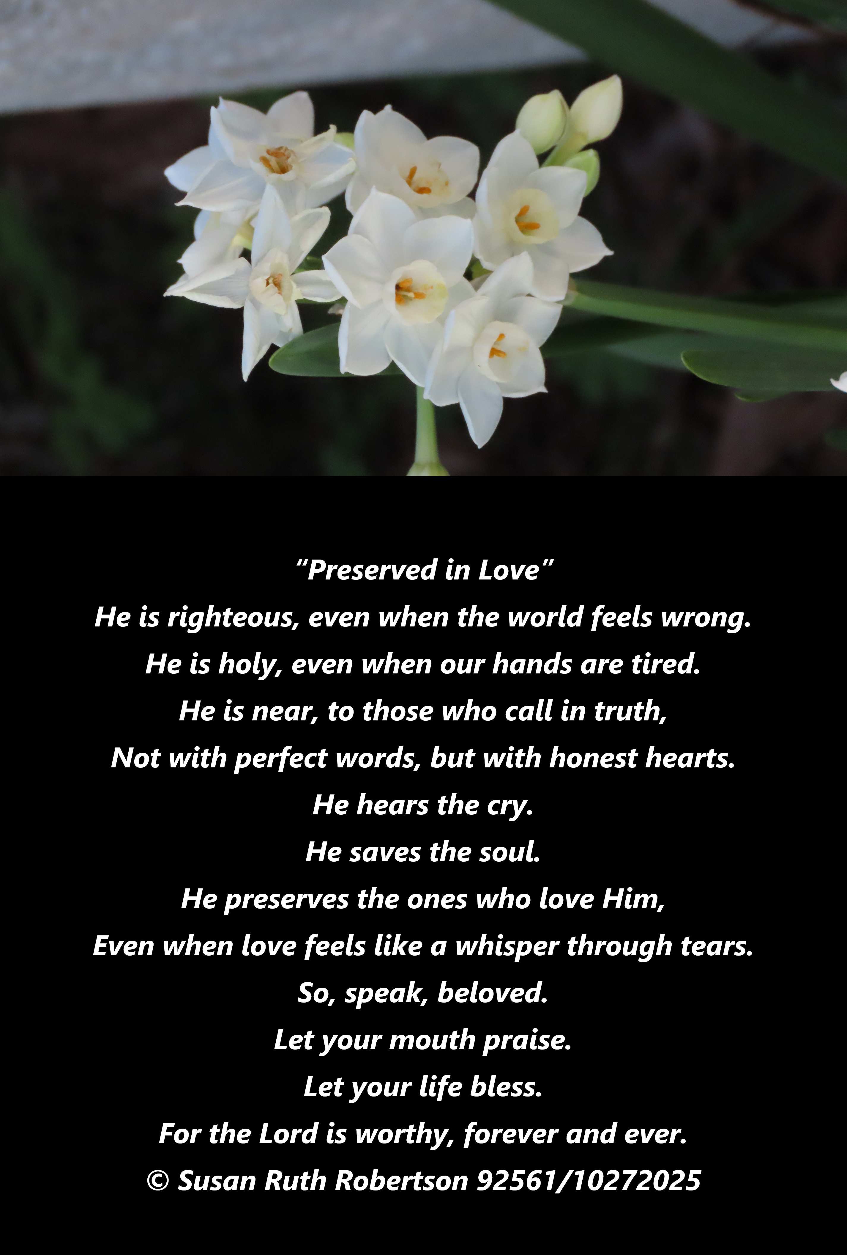 “Preserved in Love” – "Common Sense Of Miracles" "Christian National ...