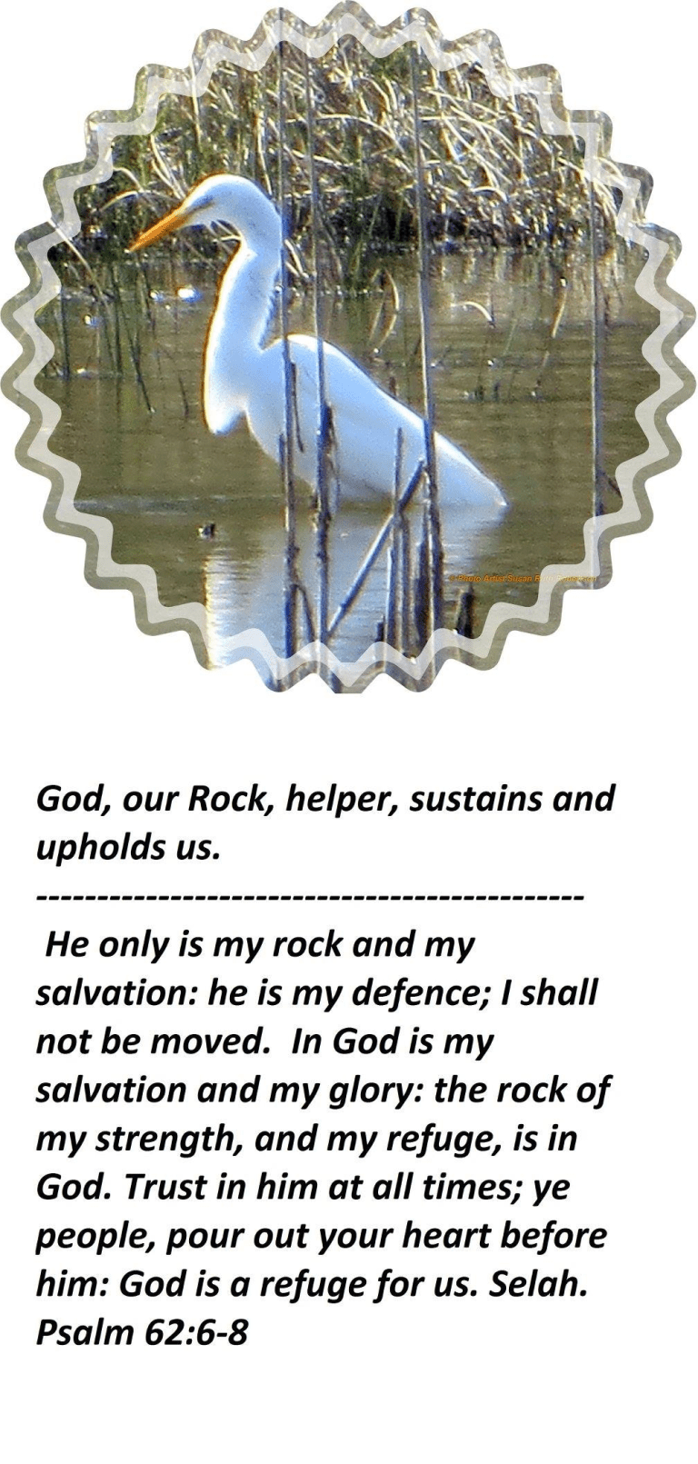 “Our Rock” – "Common Sense Of Miracles" "Christian National Church Of ...